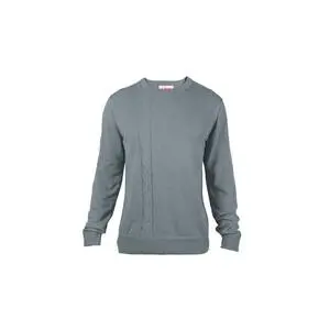 LA GRANNI Cable Crewneck Sweater