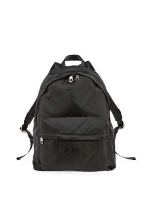 A.p.c. Tote Bag With Embossed Logo - Nero