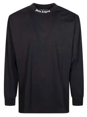 Palm Angels Classic Logo Long-sleeved T-shirt
