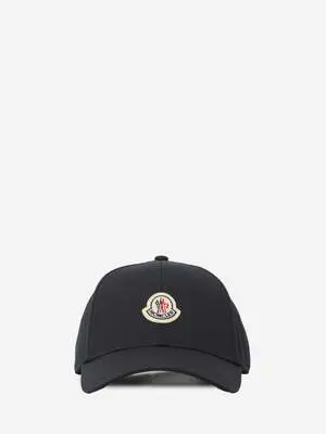 Moncler MONCLER Baseball Cap With Embroidered Logo Nero