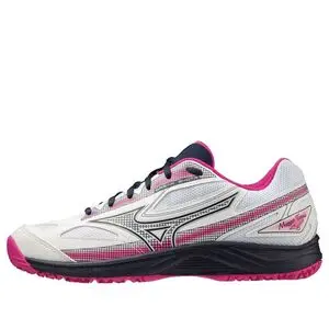 Mizuno Break Shot 4 Oc Sneakers - White/pink