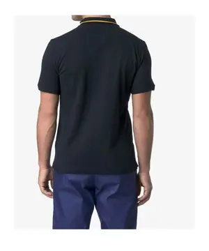 K-WAY Logo Patch Short-sleeved Polo Shirt