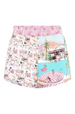 JESSICA RUSSELL FLINT Shorts Flamingo Club - Pink