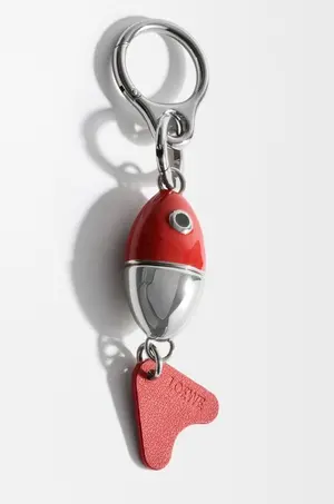 Loewe Fish Charm Keychain