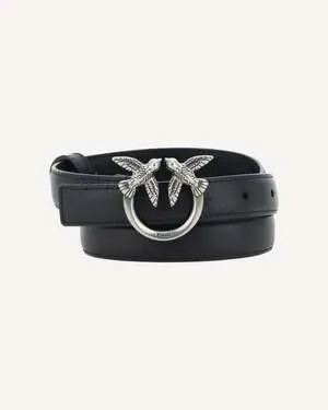 Pinko Love Berry Leather Belt