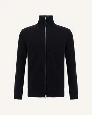 MARGIELA Maison Cotton Zip-up Sweater