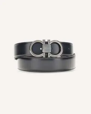 FERRAGAMO Gancini Belt - Blue