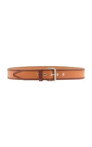 Dries Van Noten Leather Belt - Tan