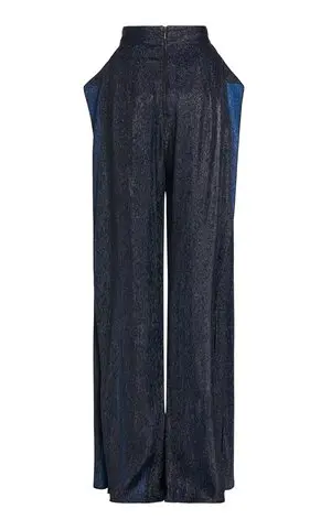 Maticevski Appearance Lamé Wide-leg Trousers