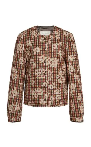 Dries Van Noten Vitsa Cotton-blend Padded Jacket - Multi