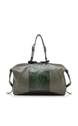 Dries Van Noten Medium East West Tote - Grey