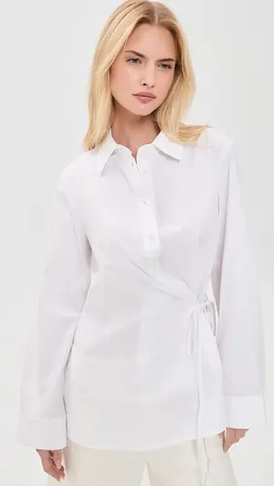 DL1961 Agnes Wrap Shirt