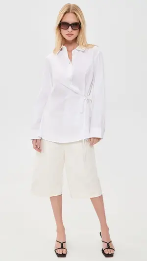 DL1961 Agnes Wrap Shirt