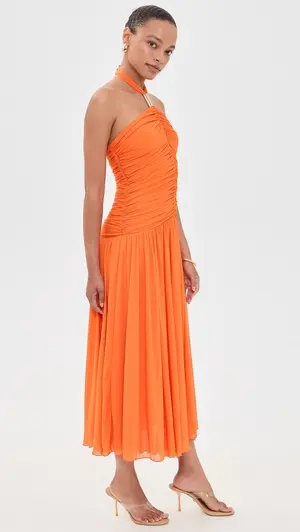 Ronny Kobo Wrenley Midi Dress