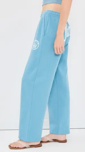 SPORTY & RICH X Juicy Couture Emblem Wide Sweatpants