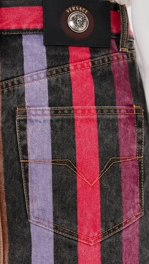 Versace Denim Skirt