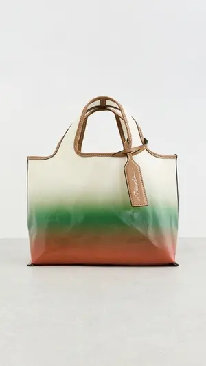 3.1 Phillip Lim Coated Ombre Canvas Mini Market Tote