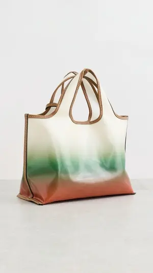 3.1 Phillip Lim Coated Ombre Canvas Mini Market Tote