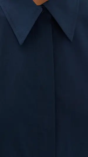 Tibi Gabe Oversized Button Down Shirt