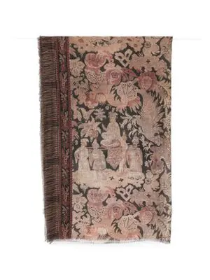 PIERRE-LOUIS MASCIA Cashmere Scarf - Brown