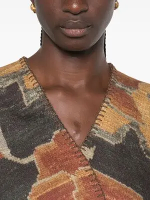 PIERRE-LOUIS MASCIA Wool Poncho