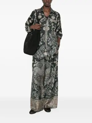 PIERRE-LOUIS MASCIA Printed Silk Shirt