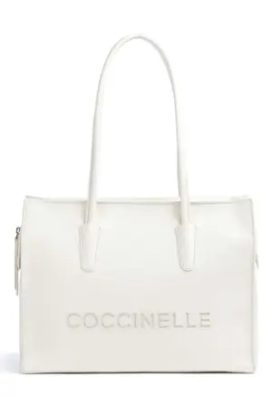 COCCINELLE Leather Tote Bag - Perla