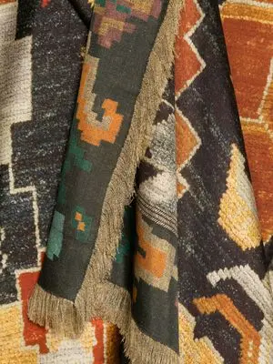 PIERRE-LOUIS MASCIA Printed Silk Scarf