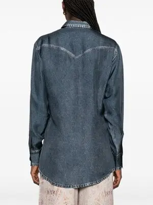 PIERRE-LOUIS MASCIA Printed Silk Shirt