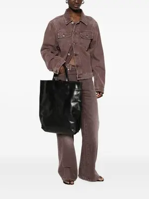 LIHANN GEORGE Jani Leather Tote Bag