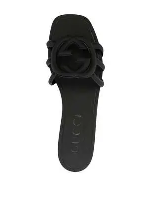 Gucci Gg Flat Sandals