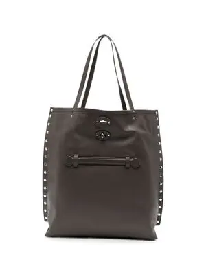 ZANELLATO A Spasso Saeta Leather Handbag - Brown