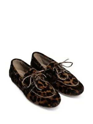 POSA Leather Boat Loafers