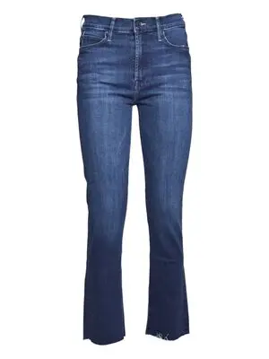 MOTHER The Mid Rise Denim Jeans - Navy