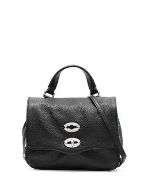 ZANELLATO Postina Daily Baby Leather Handbag - Black