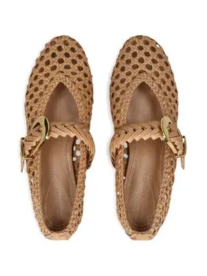 Zimmermann Alchemy Leather Ballets