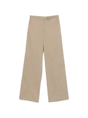 Emporio Armani Cotton Trousers - Camel
