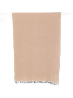 Fabiana Filippi Wool Scarf - Beige