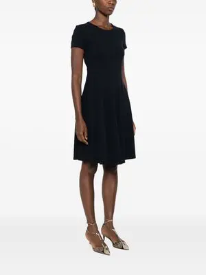 Emporio Armani Midi Dress With Short Sleeves