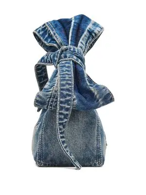 Marc Jacobs The Mini Sack Denim Handbag