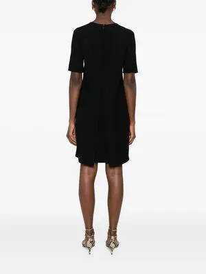 Emporio Armani Short Dress With Stud Embellishment