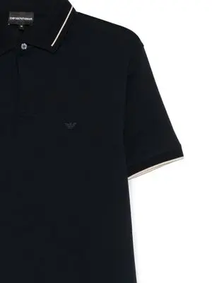 Emporio Armani Logo Cotton Polo Shirt