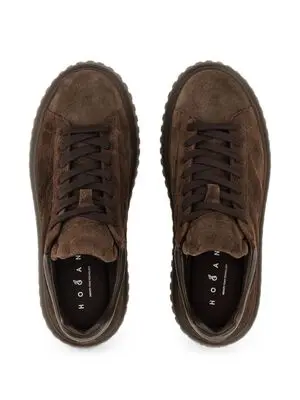 Hogan H Stripes Leather Sneakers