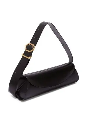 JIL SANDER Cannolo Small Leather Shoulder