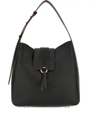 Hogan Trend Leather Hobo Bag