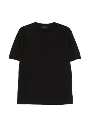 Emporio Armani Cotton T-shirt - Black