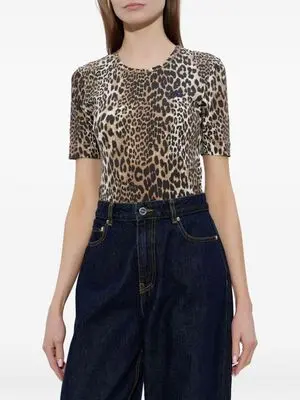 GANNI Organic Cotton T Shirt