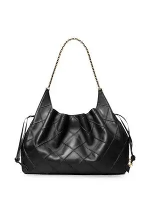 Tory Burch Fleming Large Leather Tote - Black