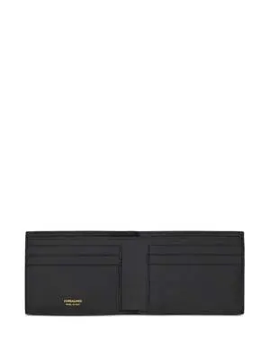FERRAGAMO Micro Gancio Leather Wallet