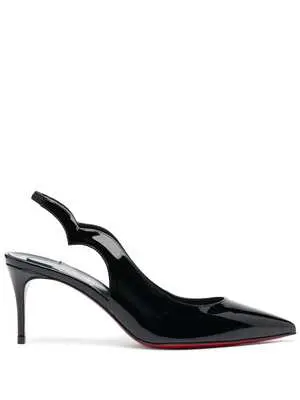 CHRISTIAN LOUBOUTIN Hot Chick Leather Pumps - Black
